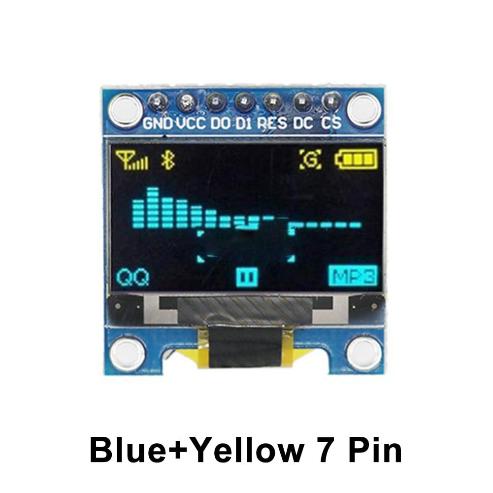 0.96In Serial 7/4Pin Oled Display Module Screen Board for Arduino ...