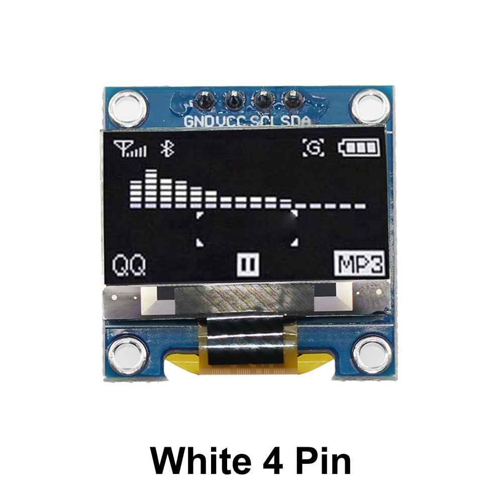 0.96in Serial 7/4Pin OLED Display Module SSD1306 Screen Board for ...