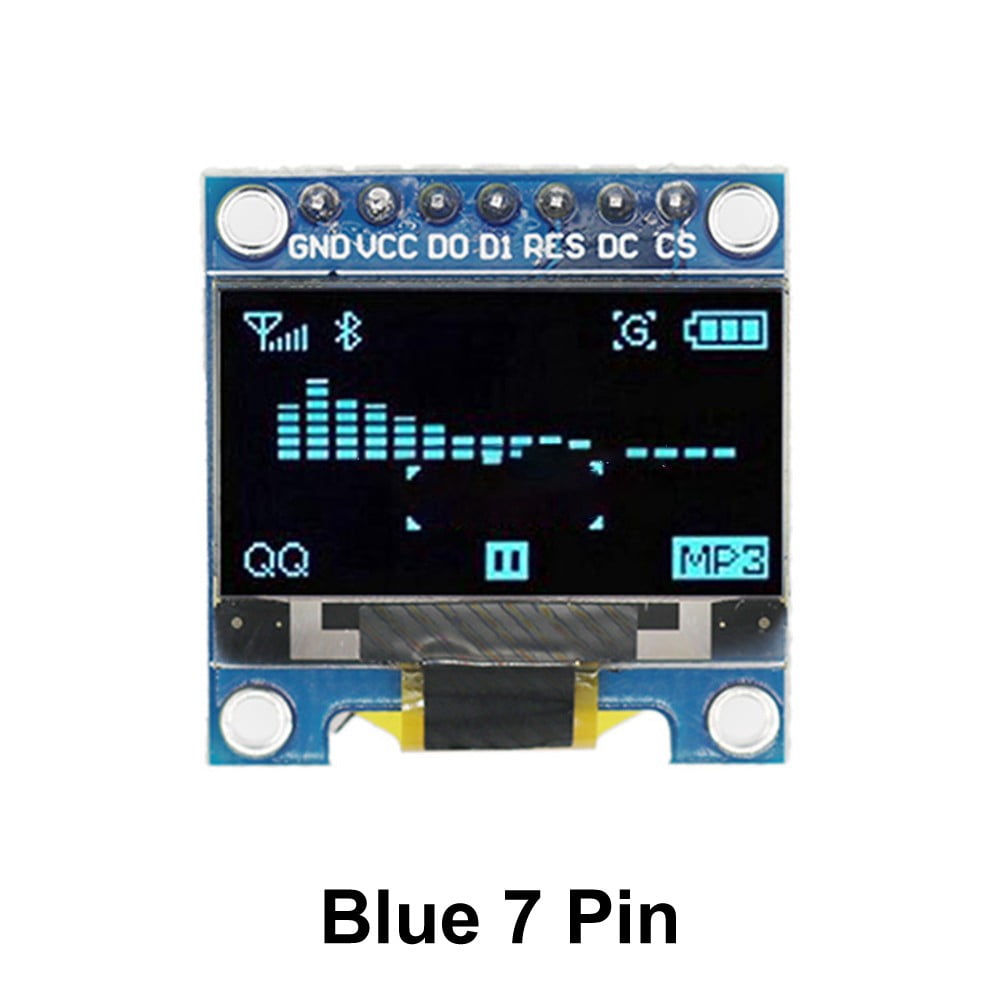 0.96in Serial 7/4Pin OLED Display Module Screen Board for Arduino ...