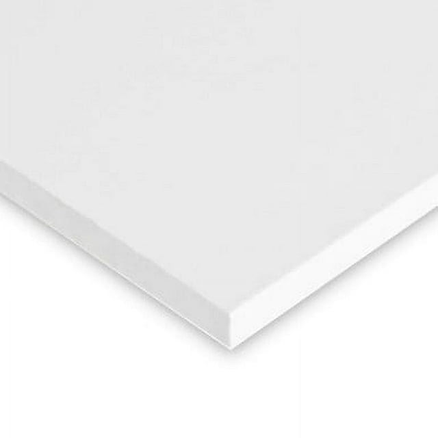 0.984 Thick (1 inch) x 24" x 48", Lightweight, Durable, Versatile White ...