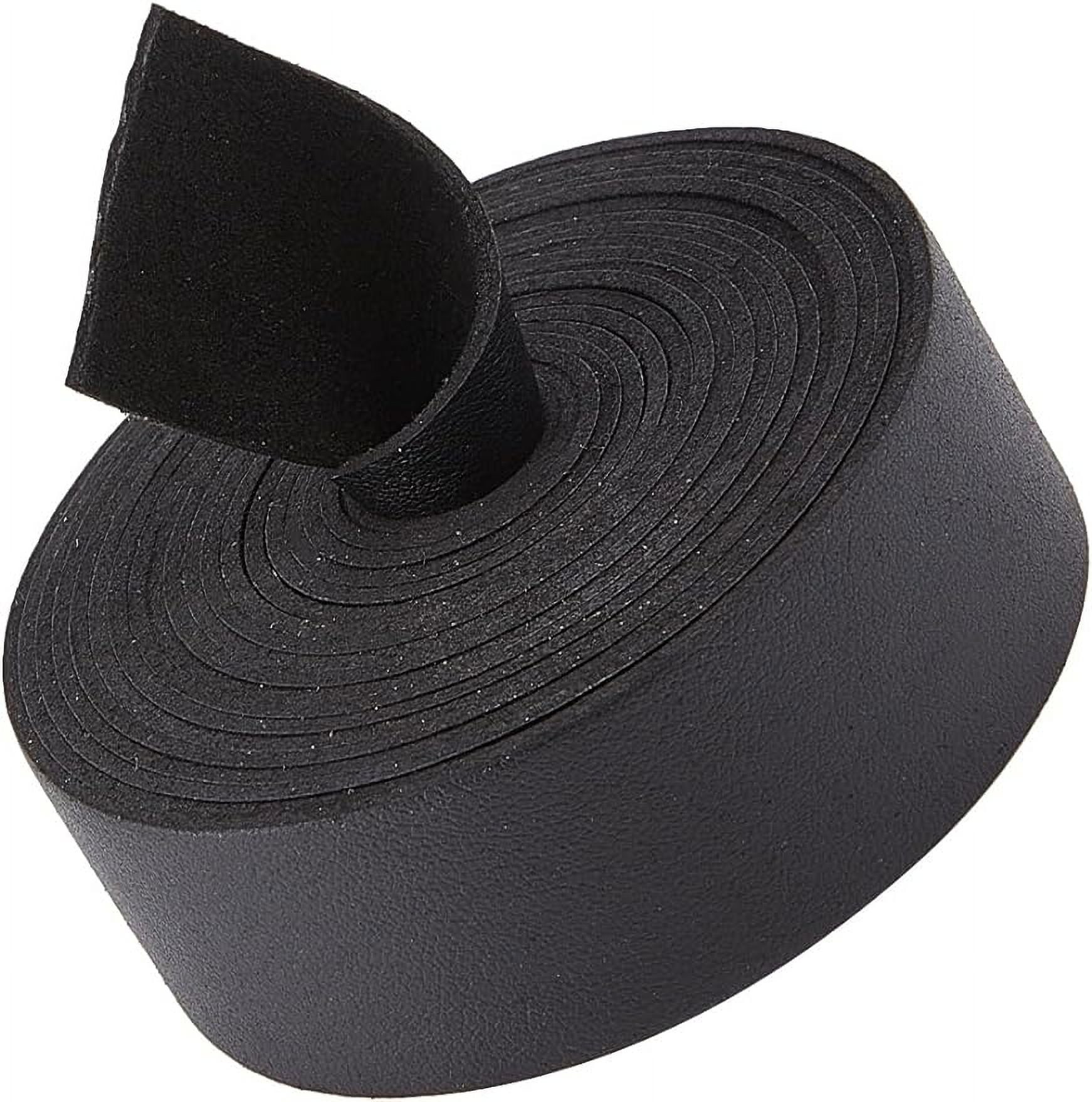 0.98inch Wide Black Leather Strap 98 Inch Long Flat Leather Cord 0.06 ...