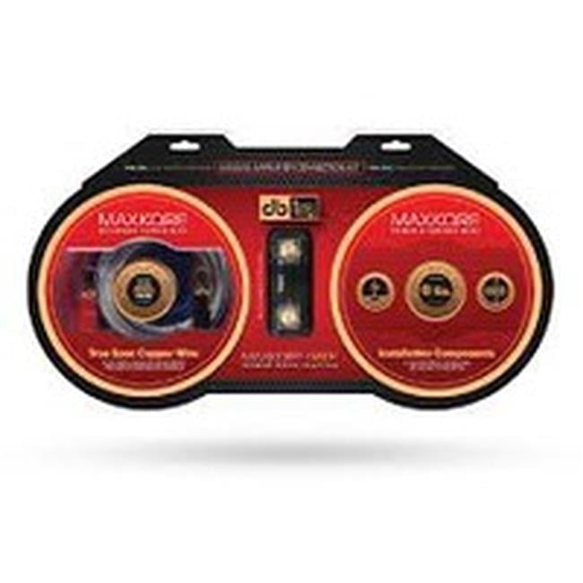 ZERO AMP Power Remote, 0 Gauge 100% Maxcore Copper Amplifier Wiring Kit ...