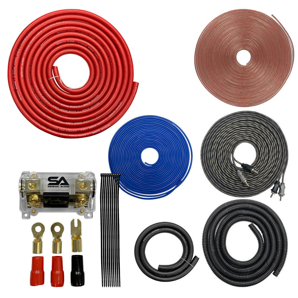 Q Power 4GAMPKITSFLEX 4 Gauge Amp Kit Super Flex - Walmart.com