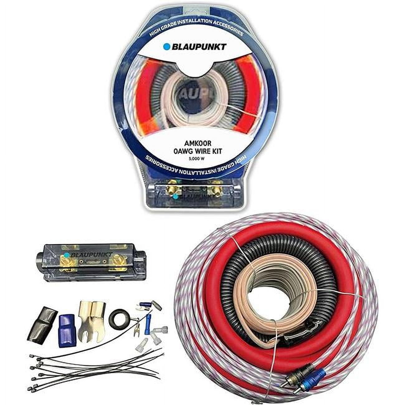 0 Gauge Complete Amplifier Wire Kit - Walmart.com
