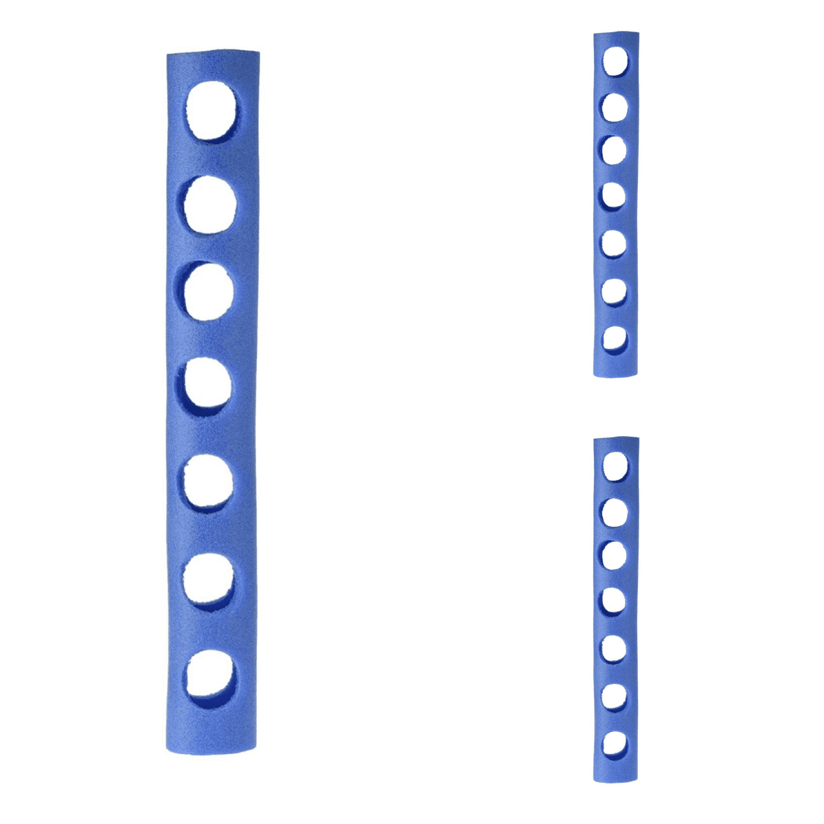 0 Hole-7 Hole Pool Noodle Connector Blue Sleeve Connector Set,Swim Pool ...