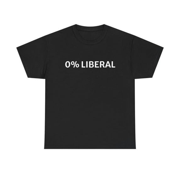 0 Percent Lib T-shirt Funny Graphic Tee Halloween Humor Gift Idea ...