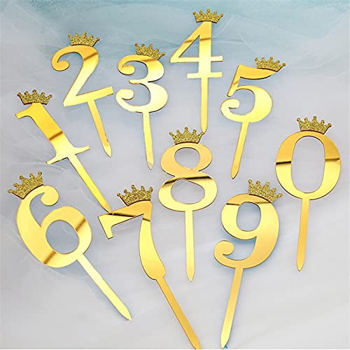 ‘0 TO 9’ NUMBERS CAKE TOPPER/CAKE DECORATION ITEM/SPECIAL CAKE ...