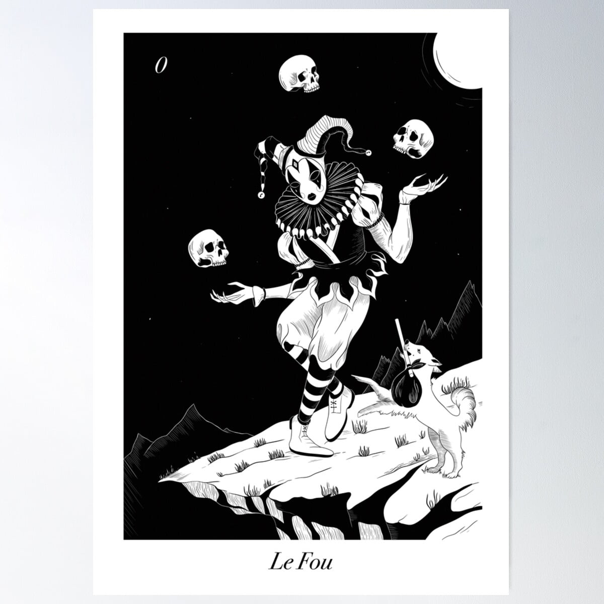 0 The Fool Poster Wall Art, Modern Wall Decor For Living Room Bedroom ...