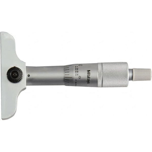0 to 1" Range, 1 Rod, Mechanical Depth Micrometer - Walmart Business ...