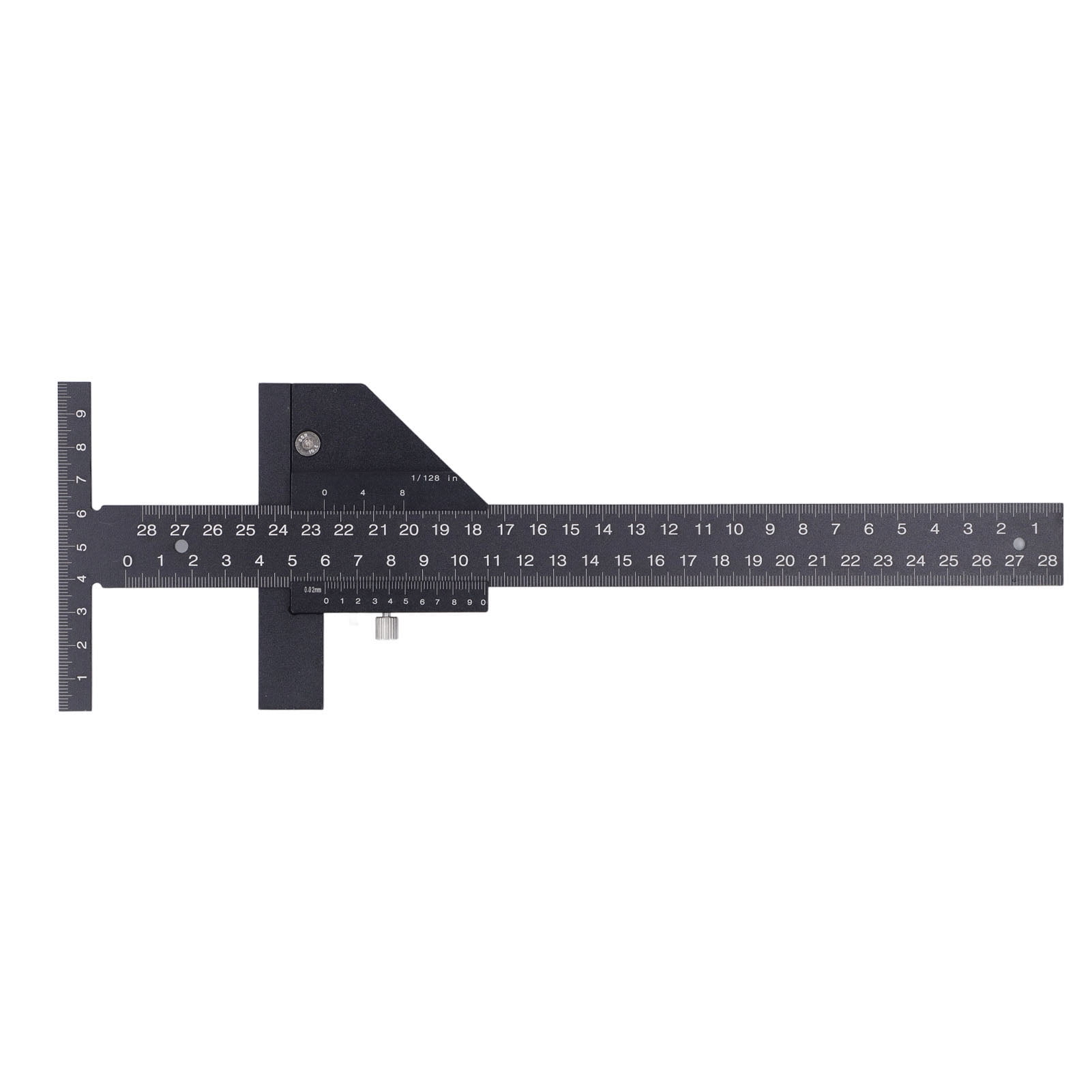 0 to 280mm T Shaped Ruler Aluminum Alloy Accurate Scale Multifunctional ...