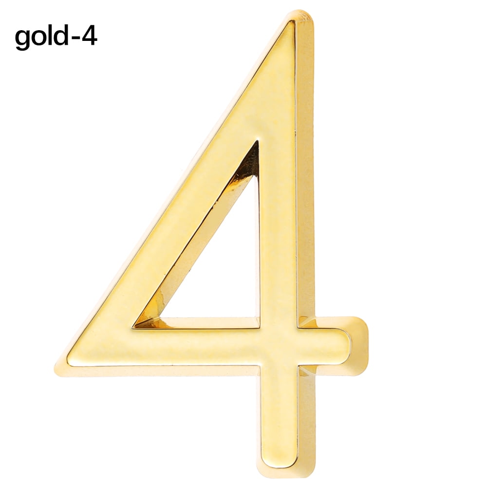 0 to 9 Reflective Self-Adhesive Residence Apartment Office Street House ...