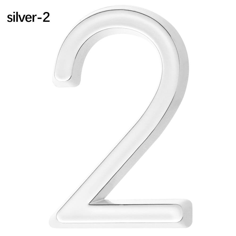 0 to 9 Reflective Self-Adhesive Residence Apartment Office Street House ...