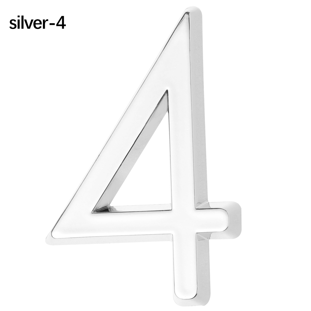 0 to 9 Reflective Self-Adhesive Residence Apartment Office Street House ...