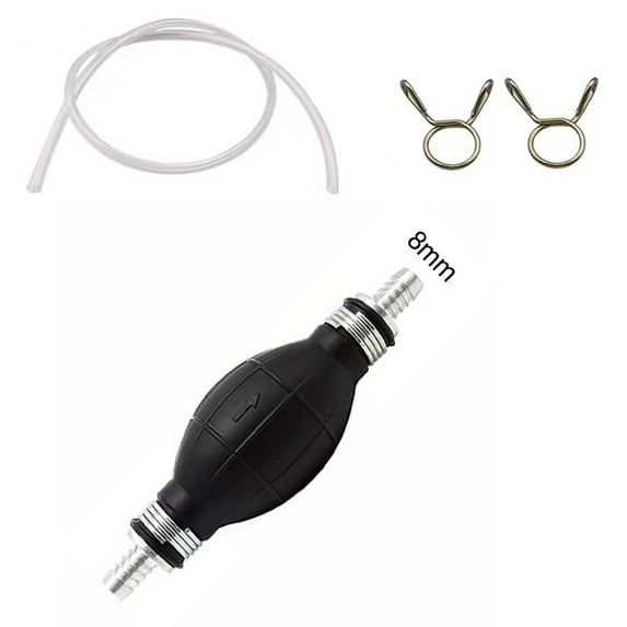00 8Mm Car Hand Water And Petrol Transfer Pump With 1M&0.8M Hose For ...