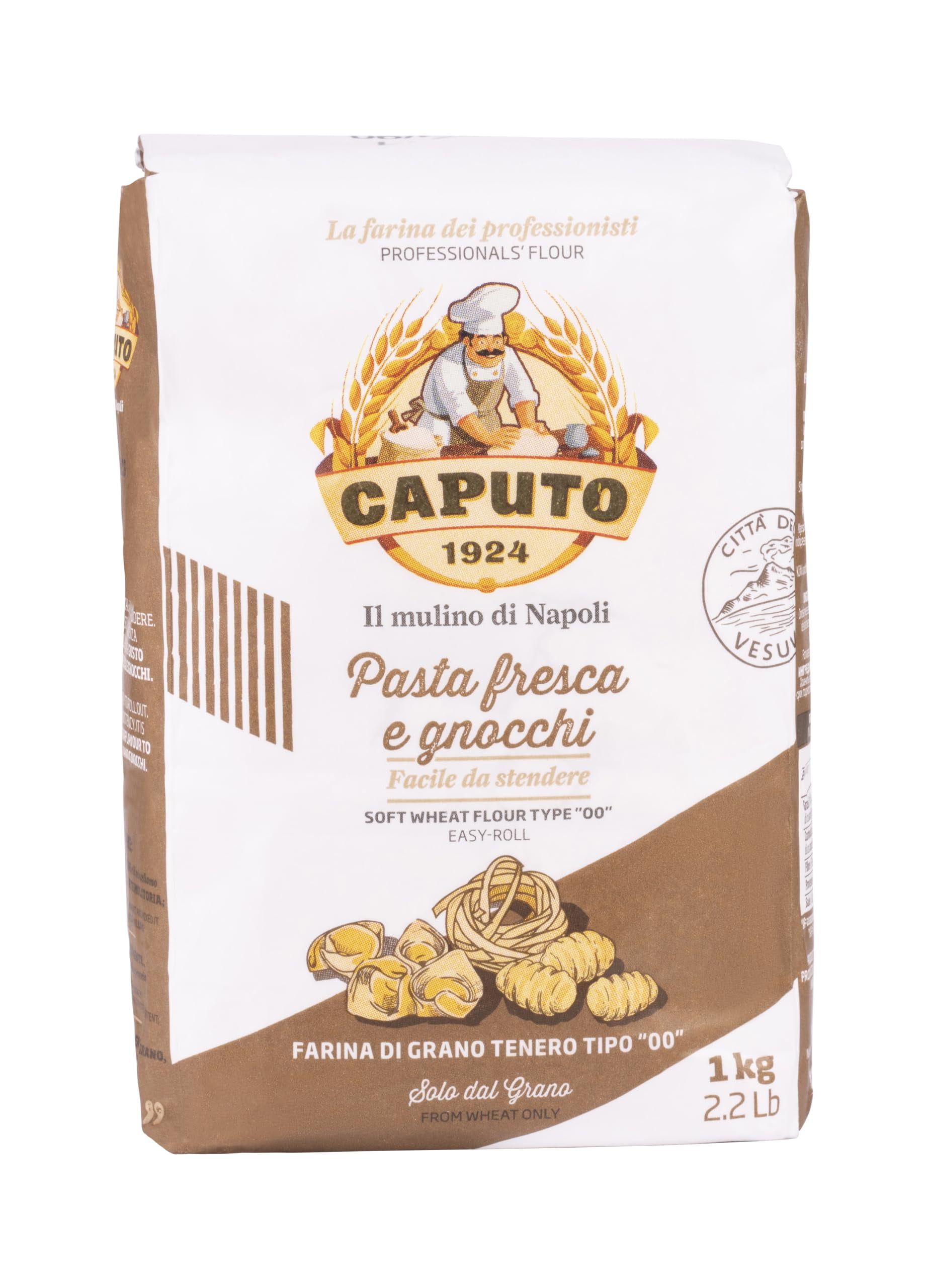 00 Antimo Caputo Pasta BDF32 & Gnocchi Flour 2.2 Lb Bag- Italian Double ...