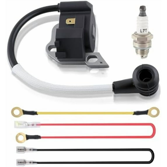 0000-400-1306 Ignition Coil with Spark Plug for Stihl MS250 021 023 025 ...