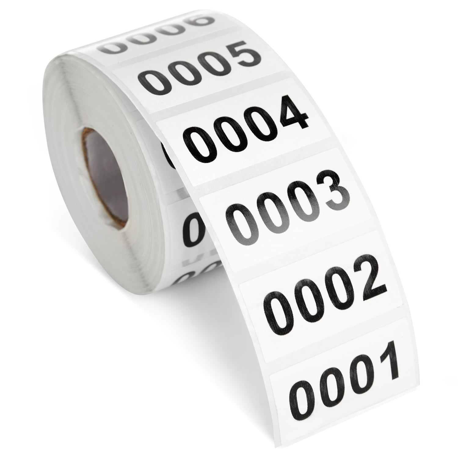 1000 Count Self-Adhesive Numbered Stickers Roll for Efficient ...