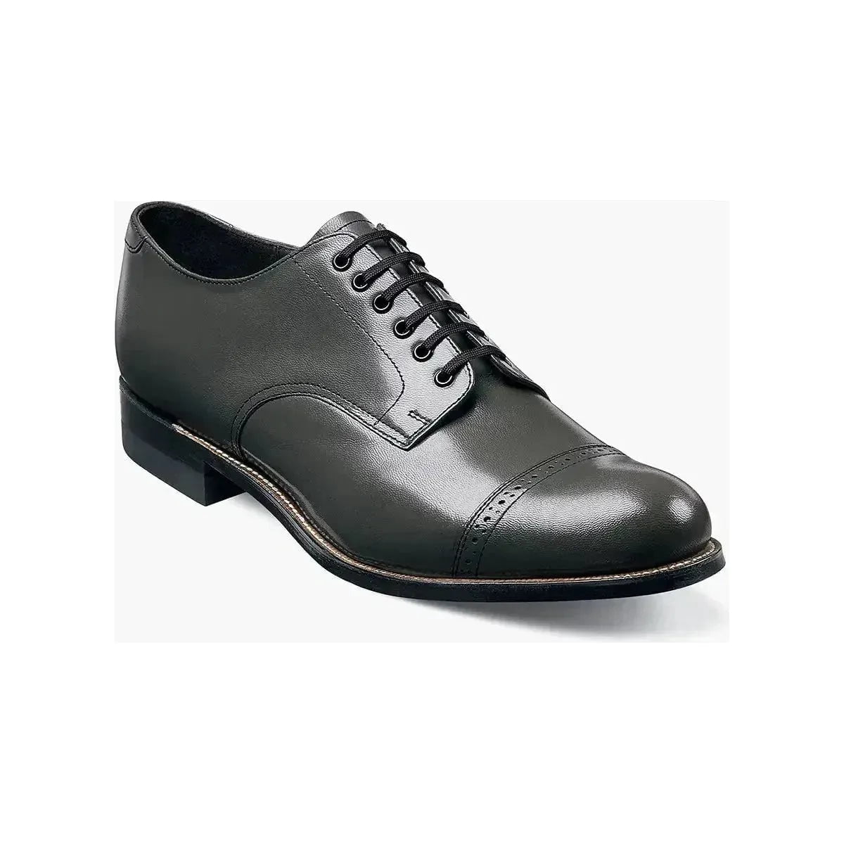 00012, Stacy Adams Leather Shoes Madison Lace Up Cap Toe All colors ...