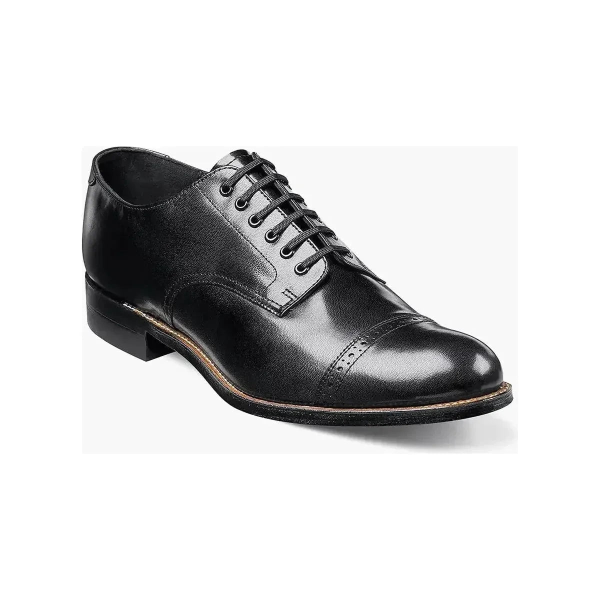00012, Stacy Adams Leather Shoes Madison Lace Up Cap Toe All colors ...