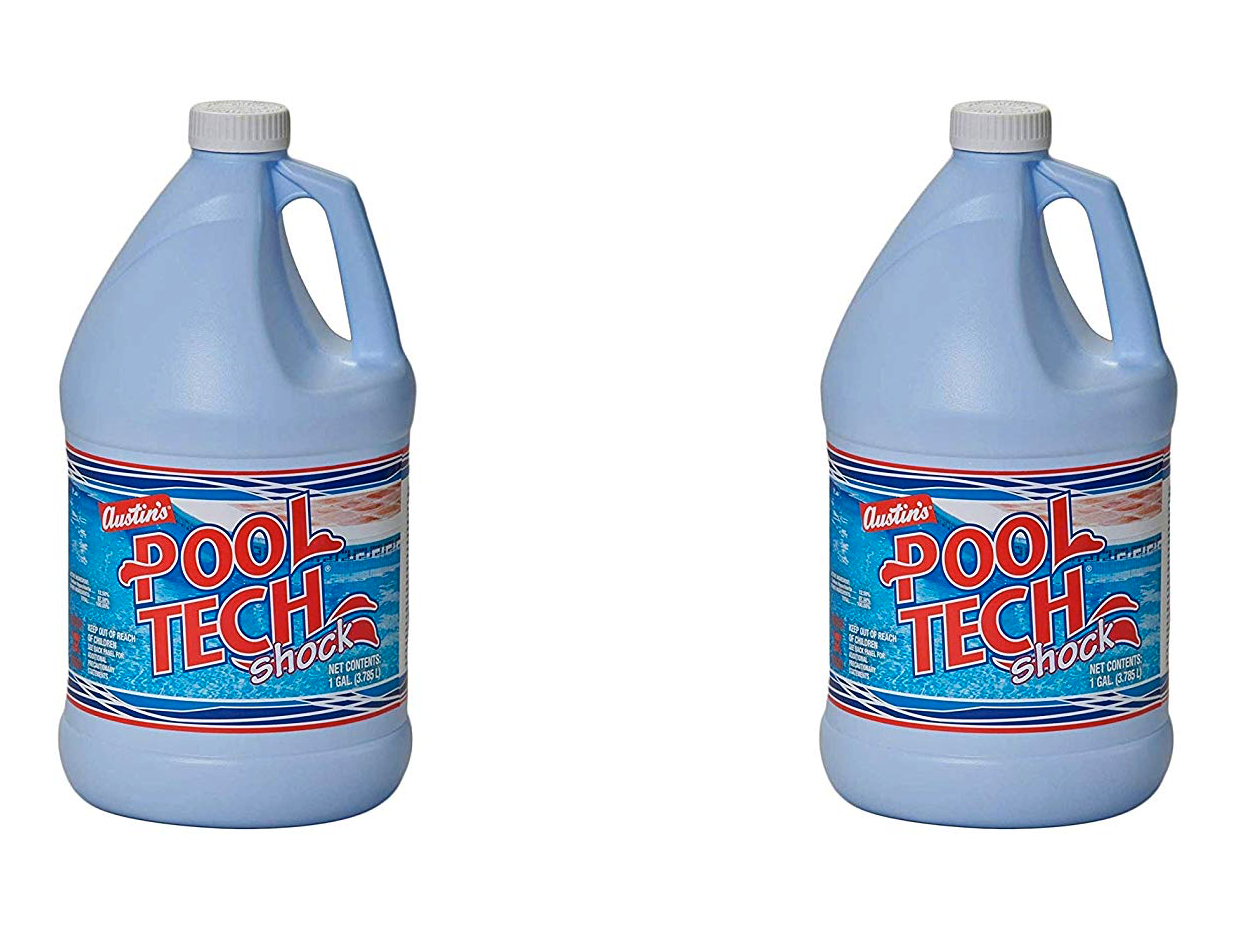 000176 Pool Tech Shock Gal. 12.5% (2 Pack) - Walmart.com