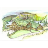 001-1004: Log Mountain 3 Bed, 4 Bath Luxury Home Plan, 3503 Sq Ft: Full Blueprints with License ...