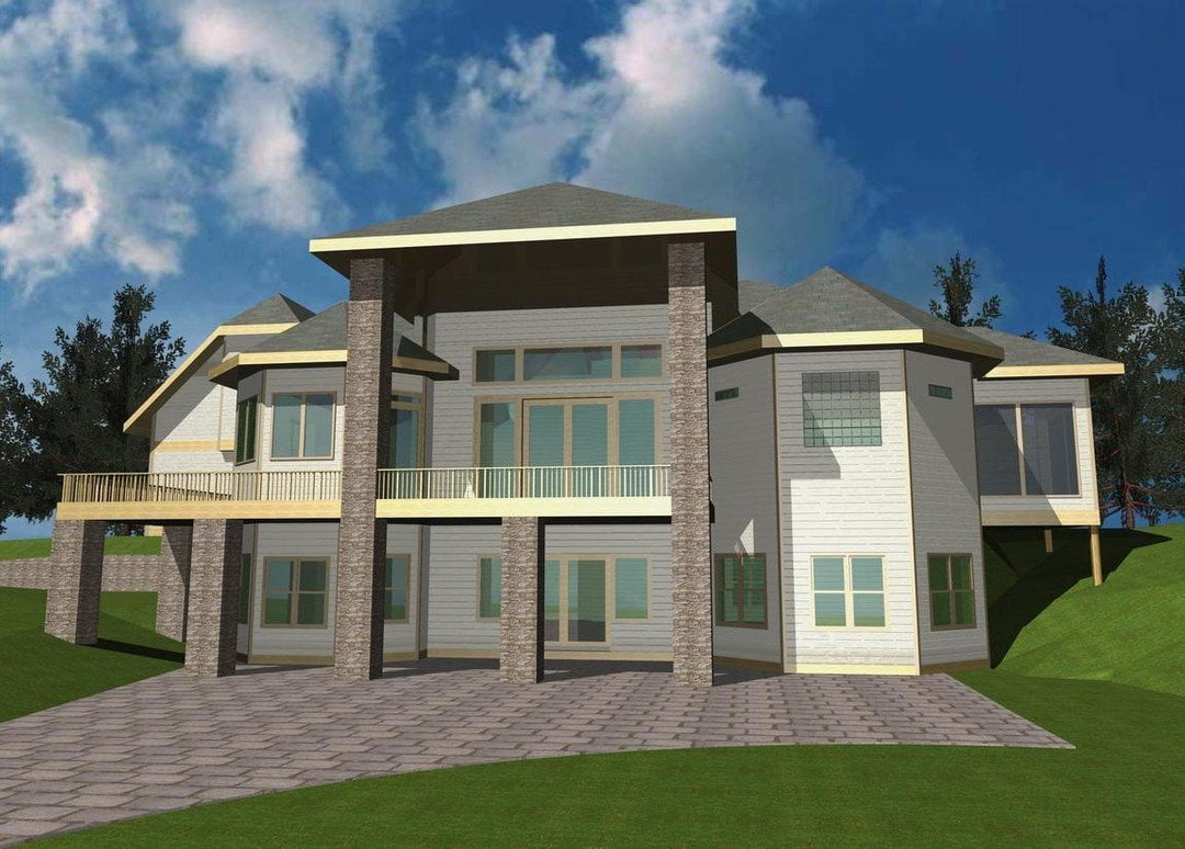 001-2120: Northwest ICF 1 Bed, 3 Bath Luxury Home Plan, 2101 Sq Ft ...