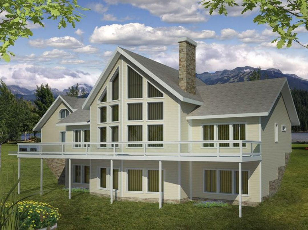 001-2165: ICF Northwest 2 Bed, 4 Bath Luxury Home Plan, 4040 Sq Ft ...