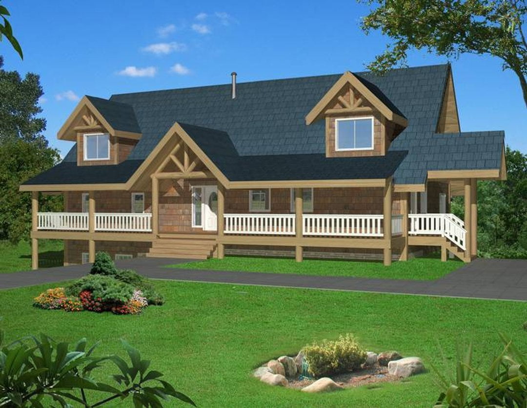 001-3230: Northwest 3 Bed, 3 Bath Luxury Home Plan, 3264 Sq Ft: Full Blueprints with License to ...