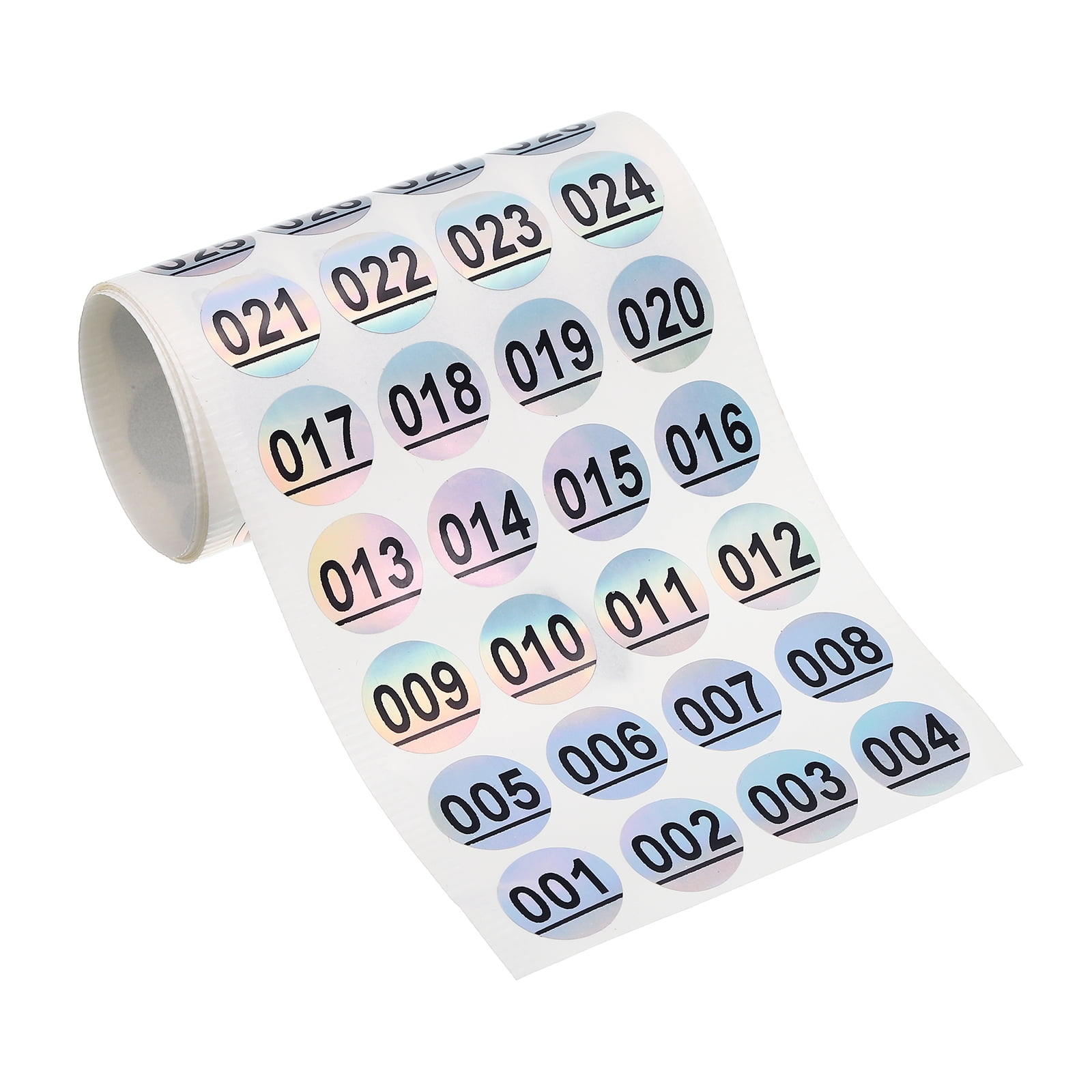 001 to 200 Number Stickers 0.6 Inch, PVC Self-Adhesive Numbered Label ...