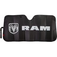 003860R01 RAM Logo Black Matte Finish Front Windshield Accordion ...