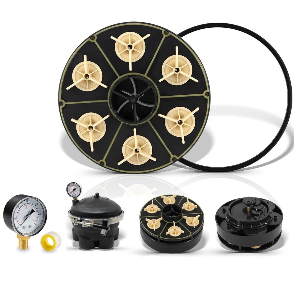 004-302-4408-00 6 Port Module with Valve Shell Oring For Paramount In ...