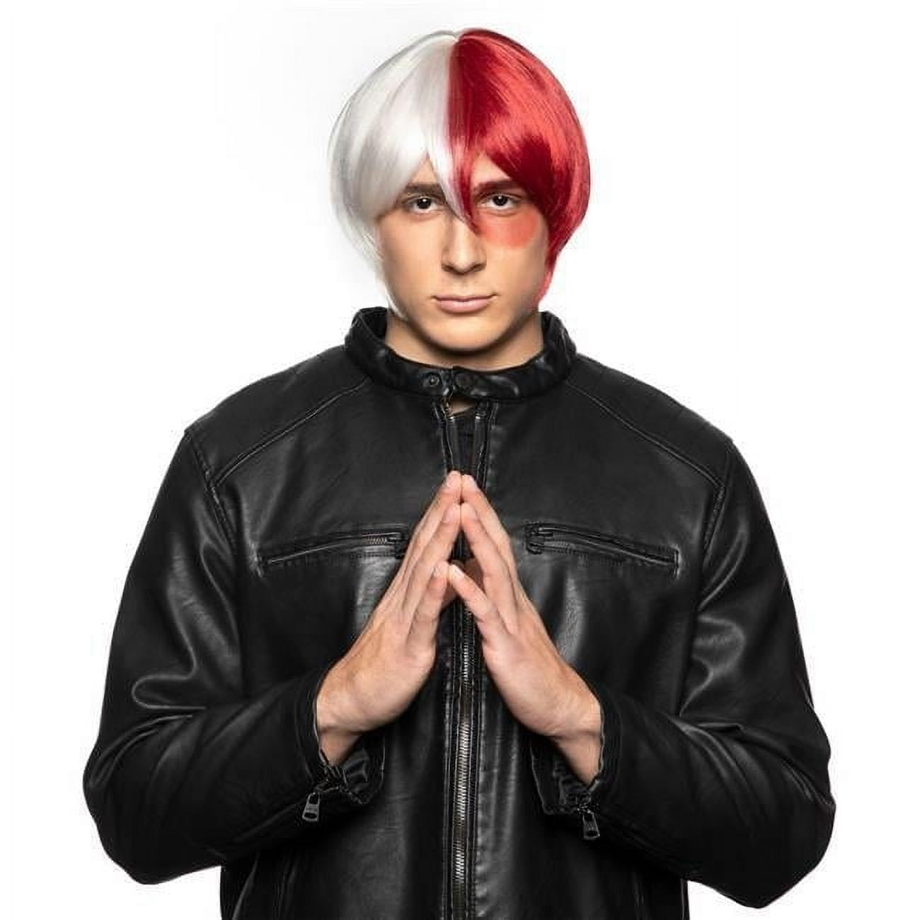 00443 RD-WH My Hero Academia Character - Shoto Todoroki Wig, Red ...