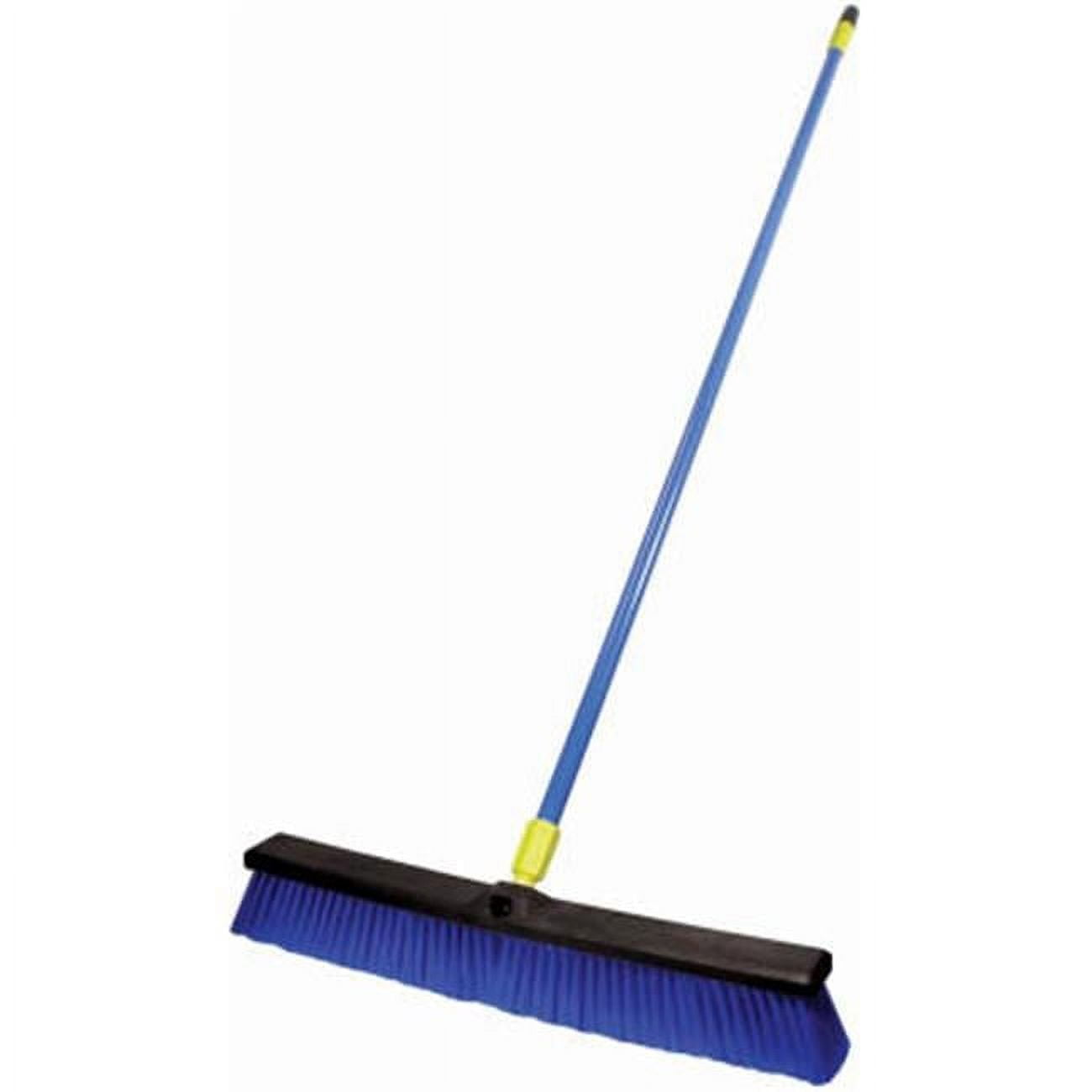 00599 24 in. Stiff Poly Push Broom - Walmart.com