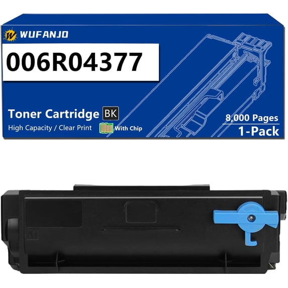 006R04377 6R04377 Black Toner Cartridge Compatible for Xerox B305 B310 ...