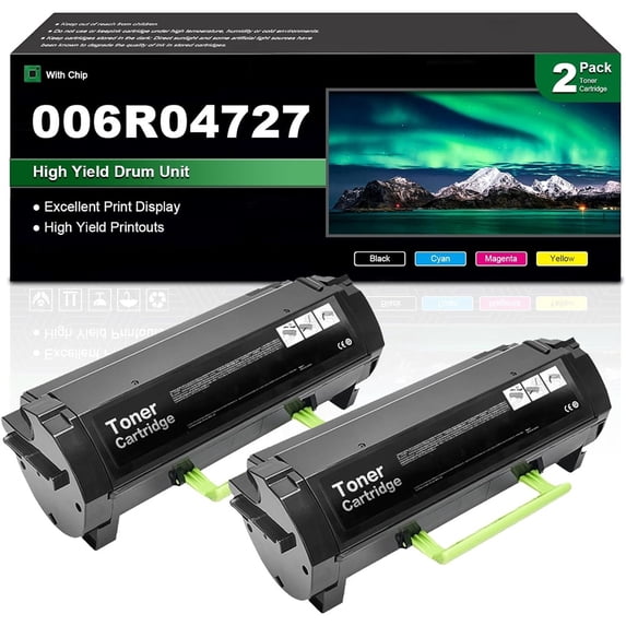 006R04727 Toner Cartridge Compatible 25,000 Pages Replacement for Xerox ...