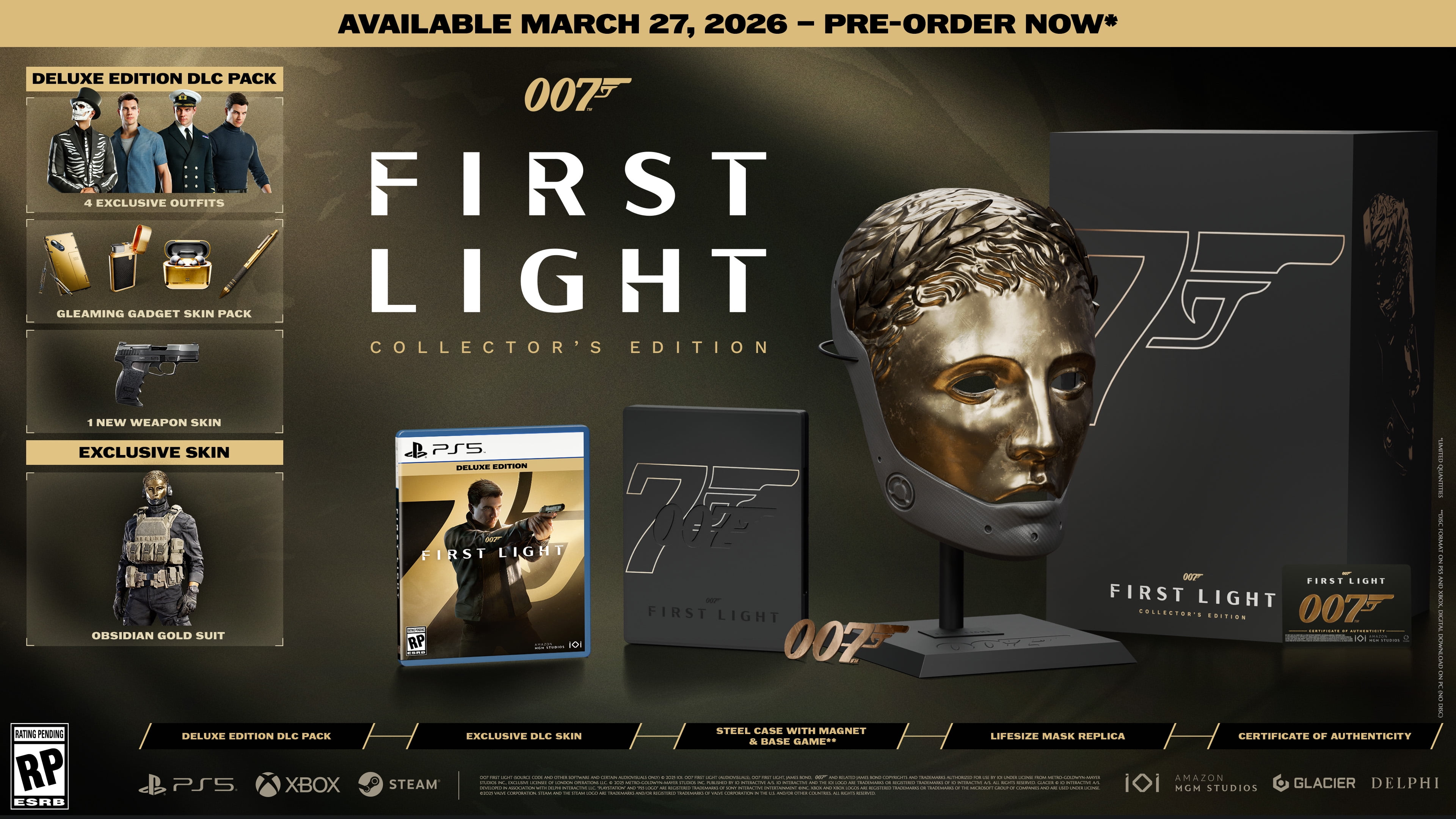 007 First Light Collector's edition - Playstation 5 - Walmart.com