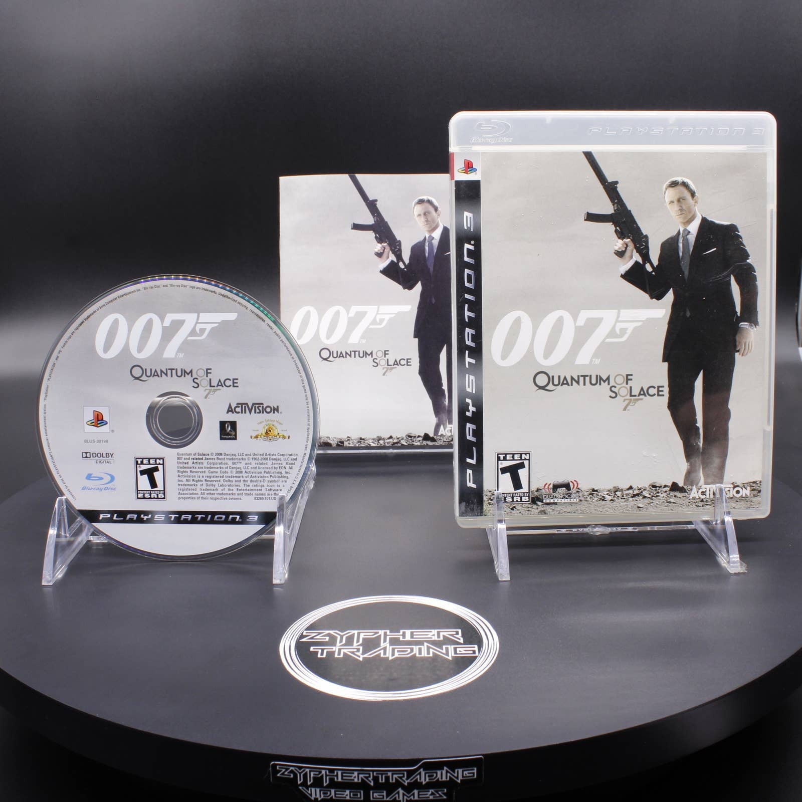 Restored 007 James Bond: Quantum of Solace Sony PlayStation 3 PS3 ...