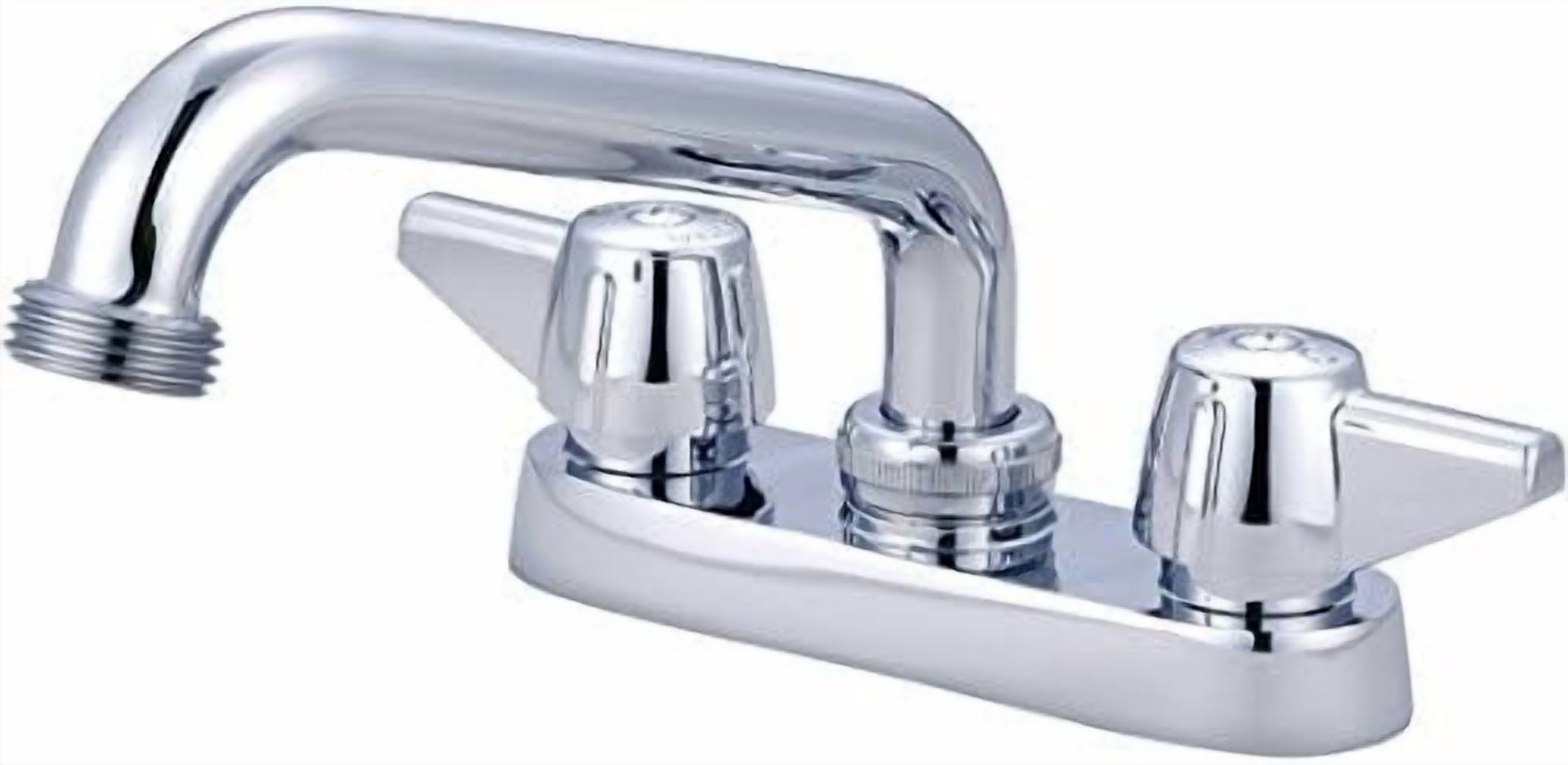 0084-H Two Handle Cast Brass Bar/Laundry Faucet in Chrome - Walmart.com