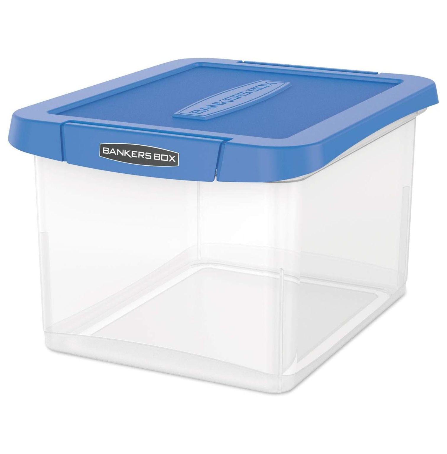 0086202 Heavy Duty Plastic File Storage, Locking Lid, Letter/legal ...