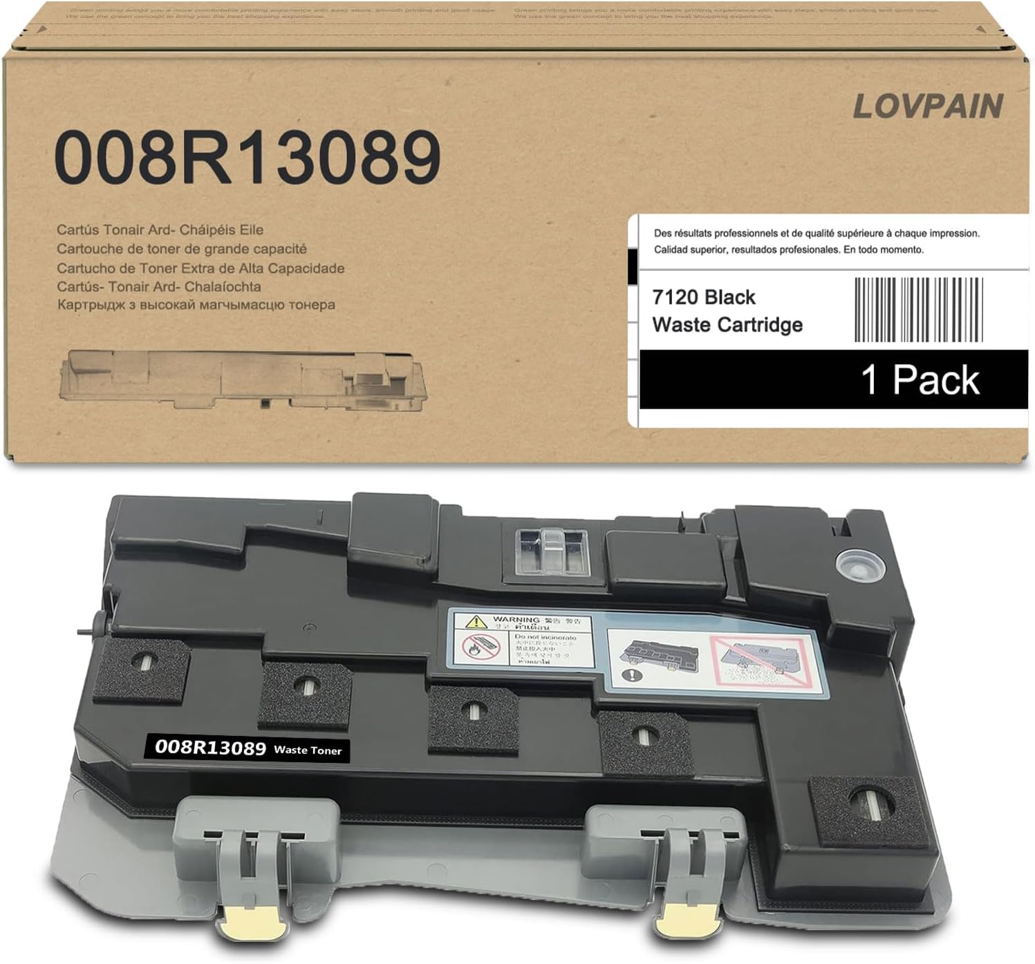 Xerox Genuine Complete 4-Color Toner Cartridge Set for WorkCentre 7120 ...