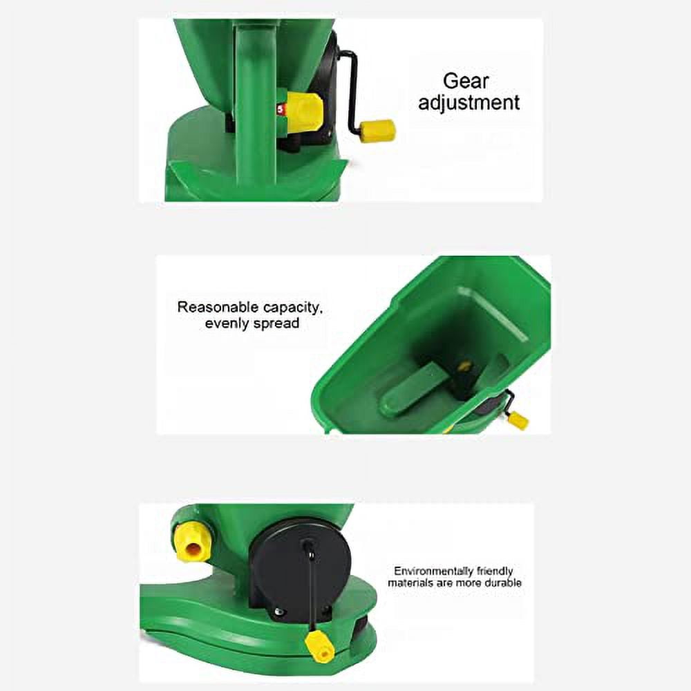 01 02 015 1.5L Handheld Spreader, Ergonomic Hand Spreader,Gear ...