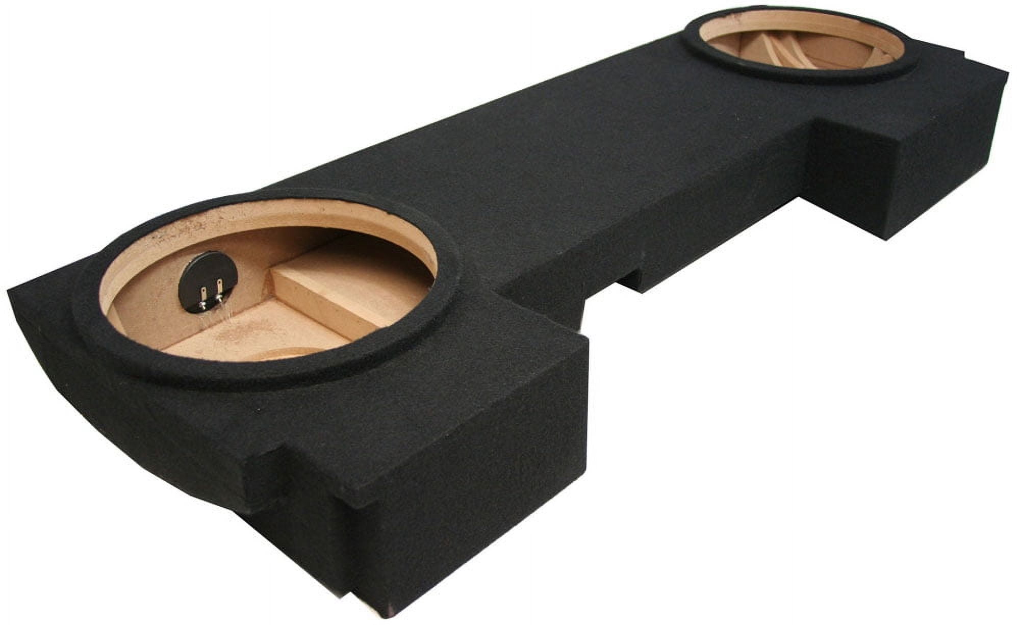 02-13 Chevy Silverado HD Crew Truck Kicker CompVT CVT12 Dual 12" Sub ...