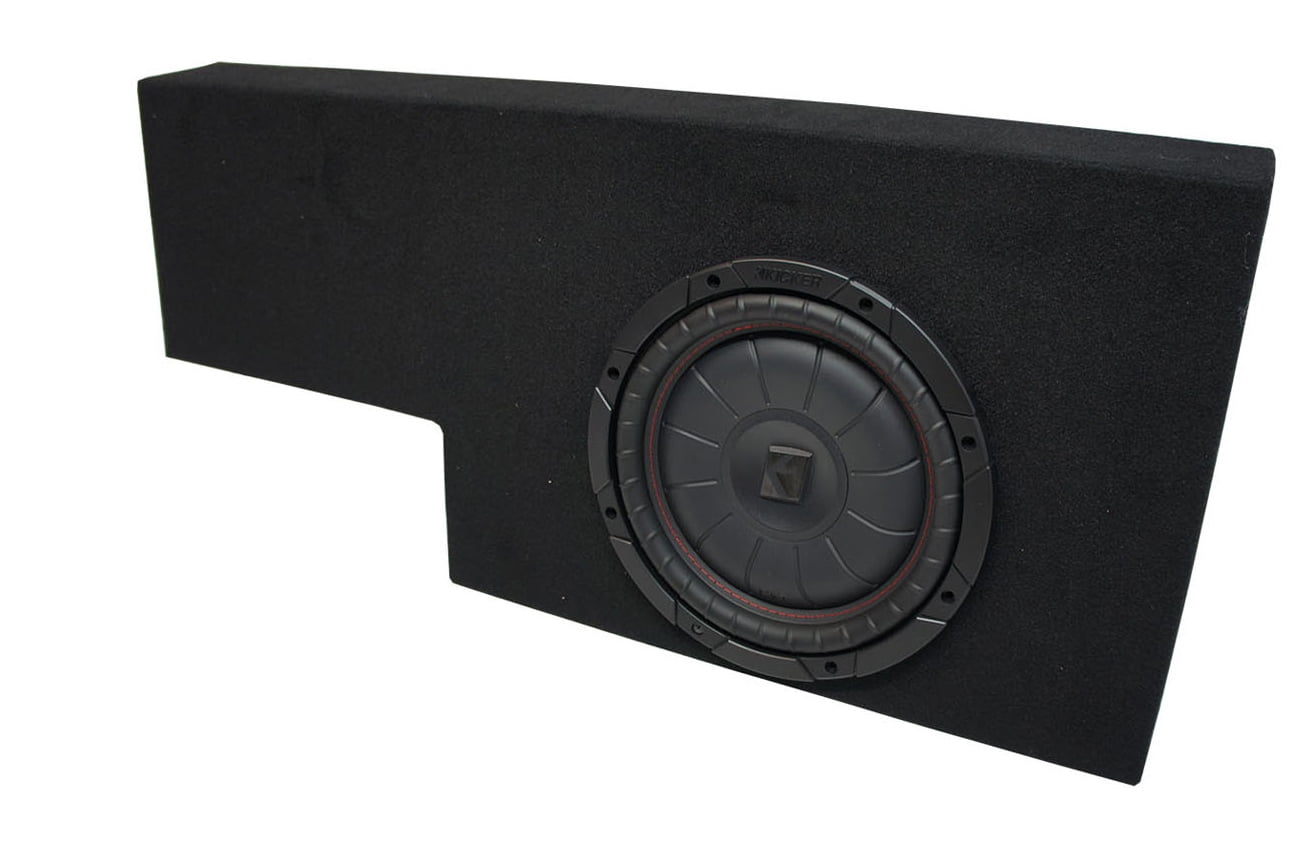 01-06 GMC Sierra 1500 Crew Truck Kicker CompVT CVT10 Sealed 10" Sub Box ...