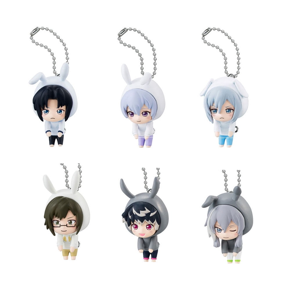 01-24403 Bandai Idolish Seven Tsumande Tsunagete Mascot 2 300y - Set of 6 - Walmart.com