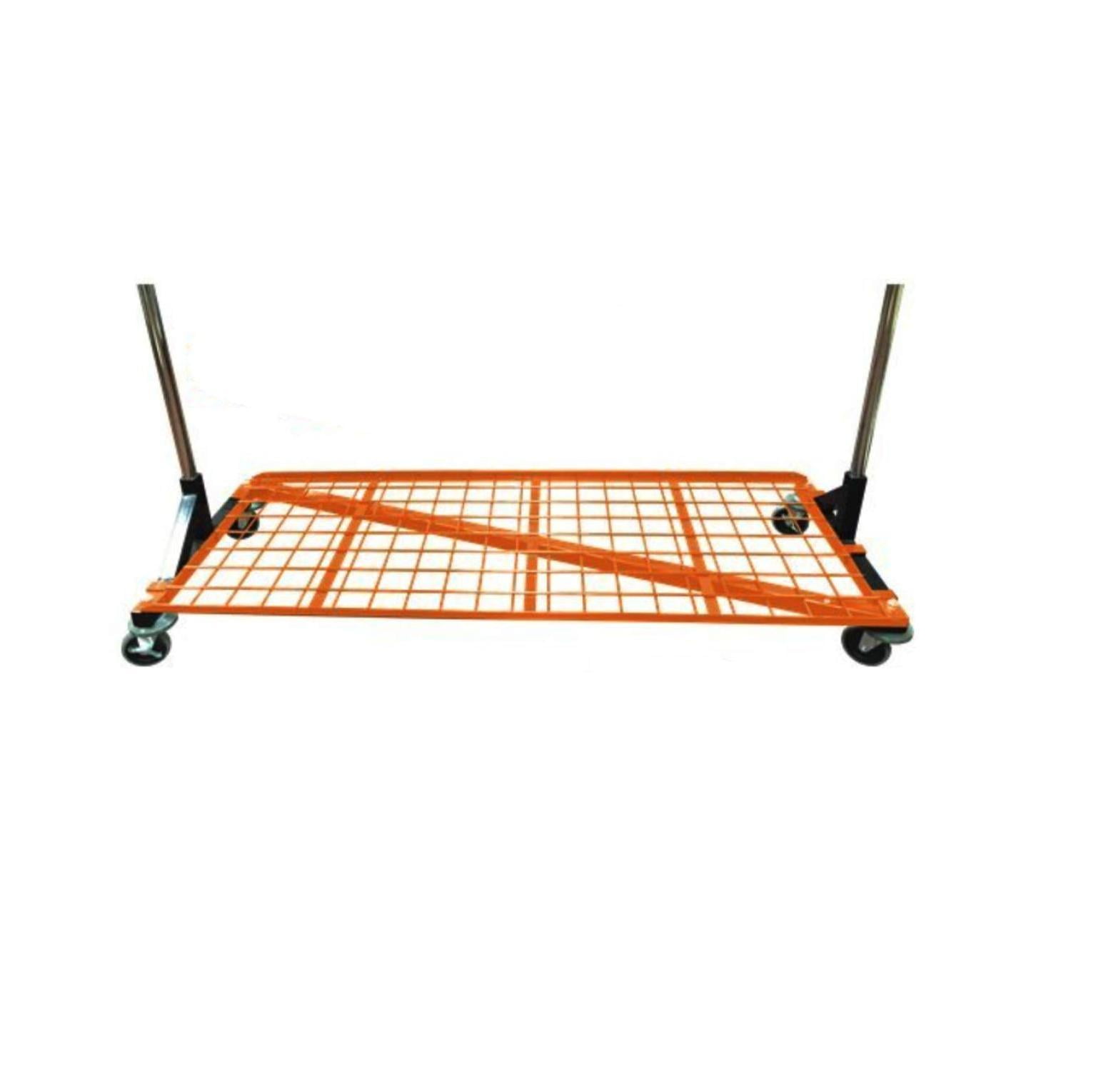 #01-333OR Heavy Duty Storage Base Shelf for Z Racks - Orange - Walmart.com