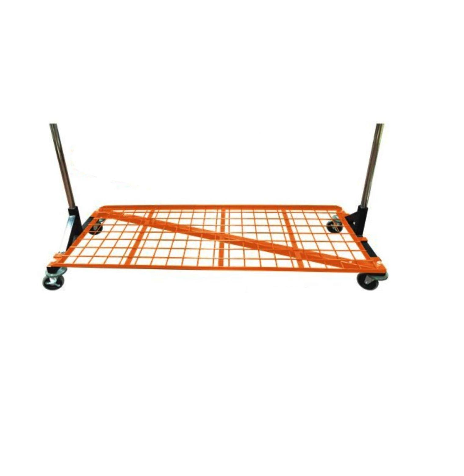 #01-333OR Heavy Duty Storage Base Shelf for Z Racks - Orange - Walmart.com