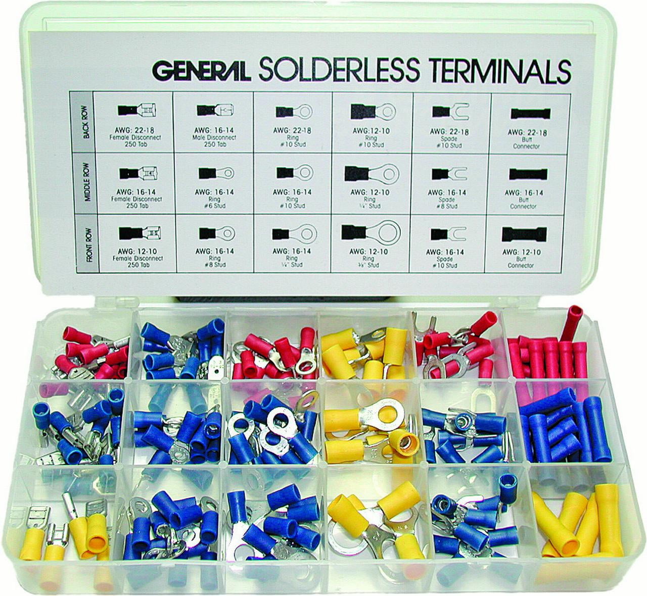 01-653 Sp1 Insulated Terminal Kit Assortment - Walmart.com