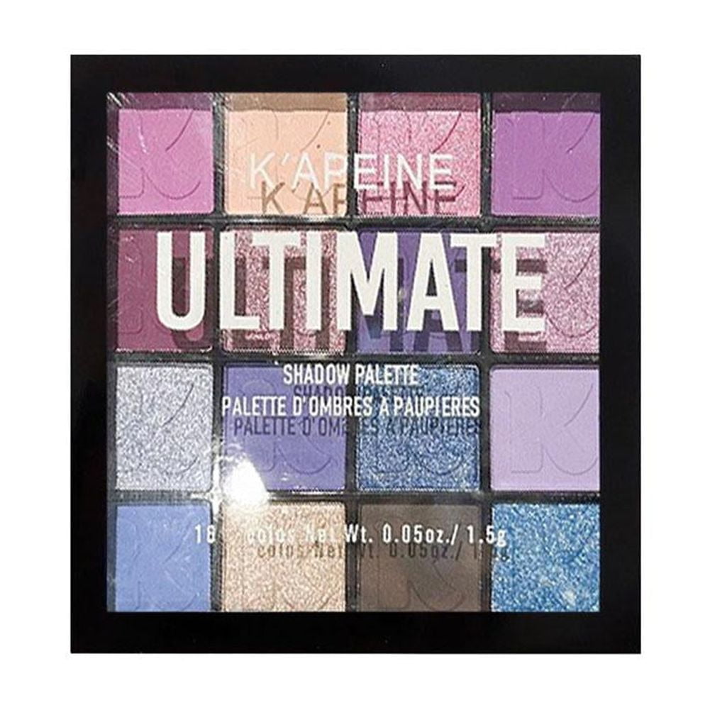 01 Blue Enchantress Capel 16-Color Matte Pearlescent Eyeshadow Palette ...