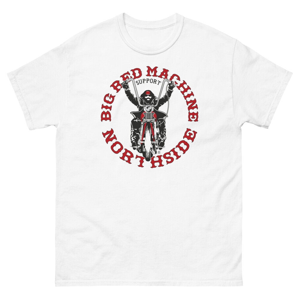 01 Hells Angels NorthSide Spain T-Shirt model 3 Front + Back side ...