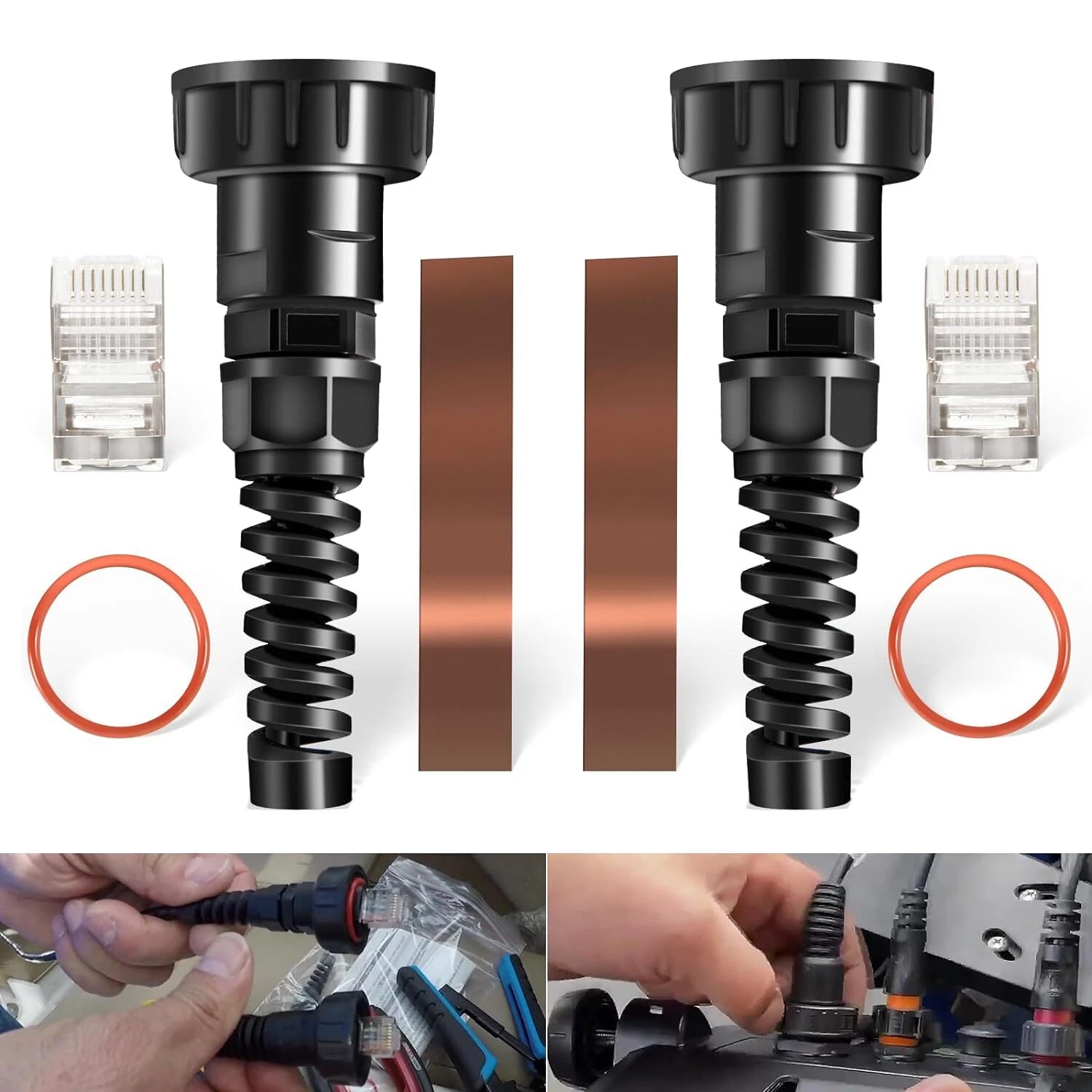 010-10603-00 Marine Network Cable Connector Rj45 2-Pack For Garmin ...